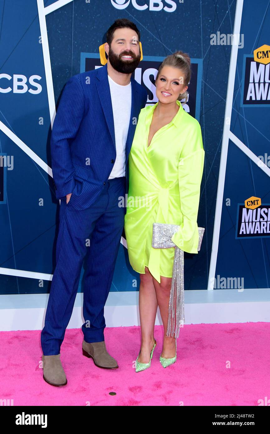 11 April 2022 - Nashville, Tennessee - Jordan Davis, Kristen O'Connor ...