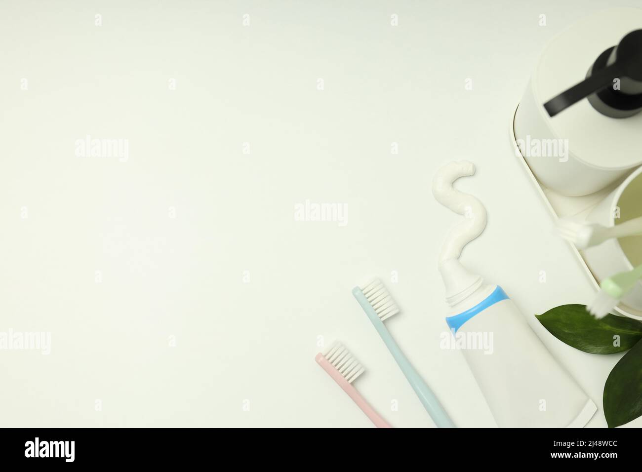 Concept of tooth or oral care, space for text Stock Photo - Alamy