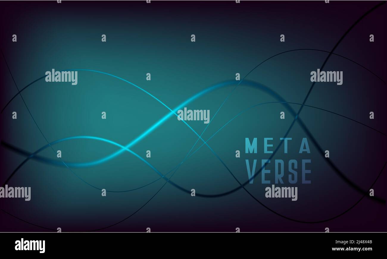 Metaverse. virtual space. Futuristic technology digital high tech ...