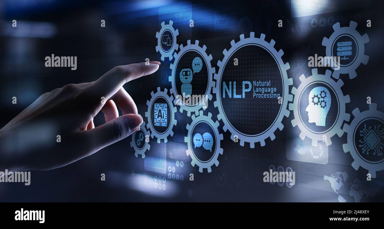 NLP natural language processing cognitive computing technology concept ...