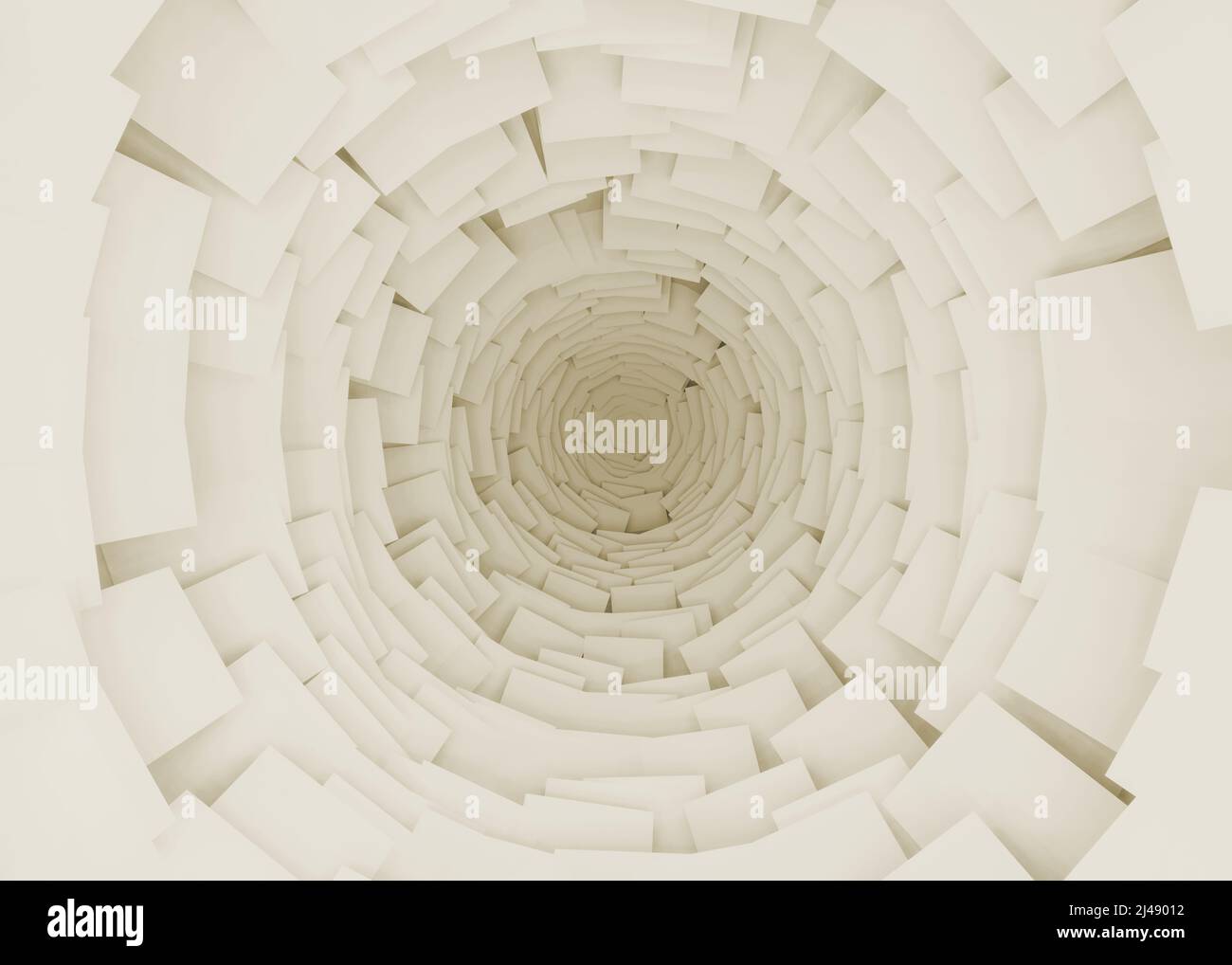 3d abstract wallpaper. empty room from cubes. Minimal Technology Render ...