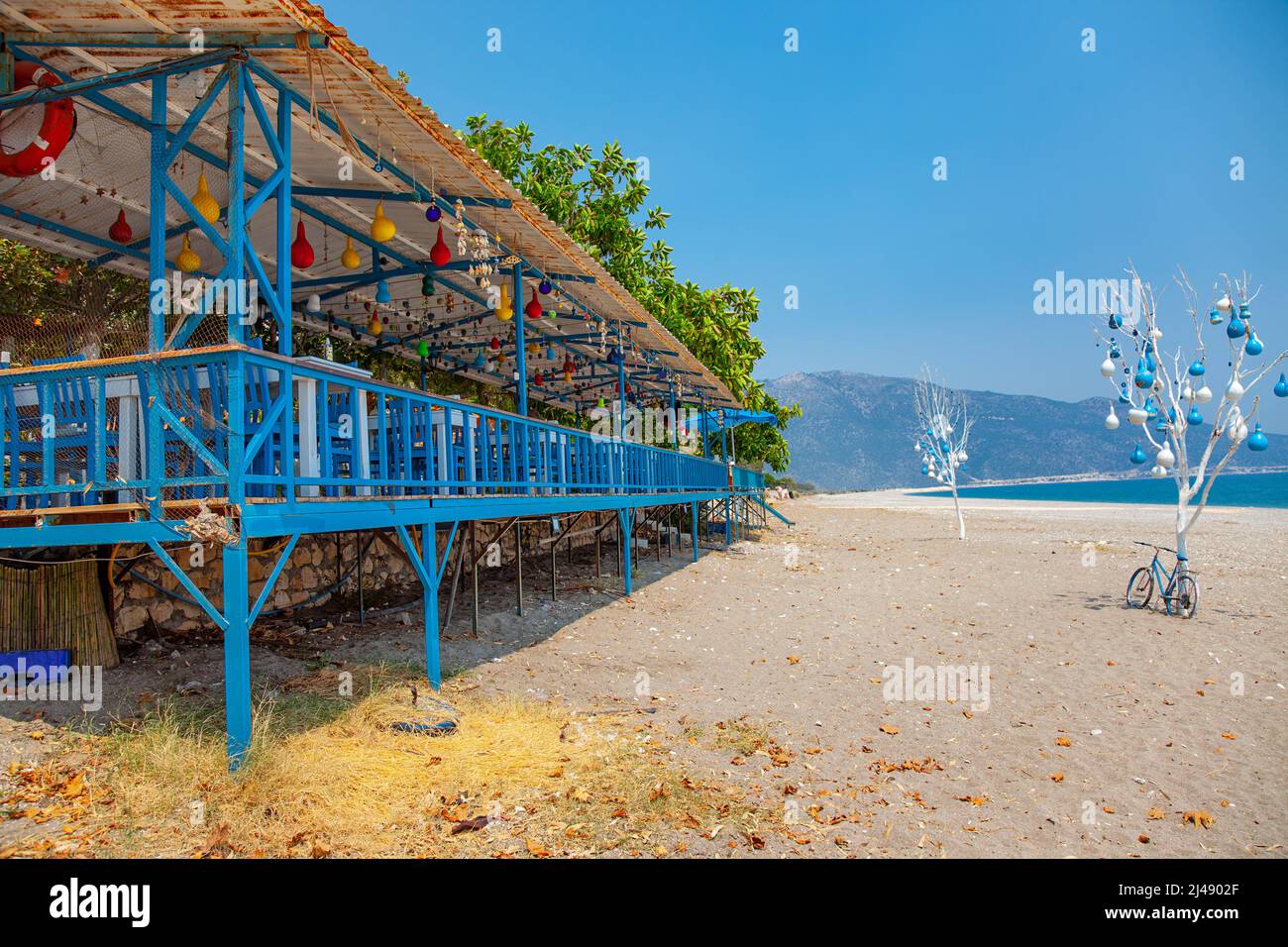 Mediterranian sea lanscape near Antanya Stock Photo - Alamy