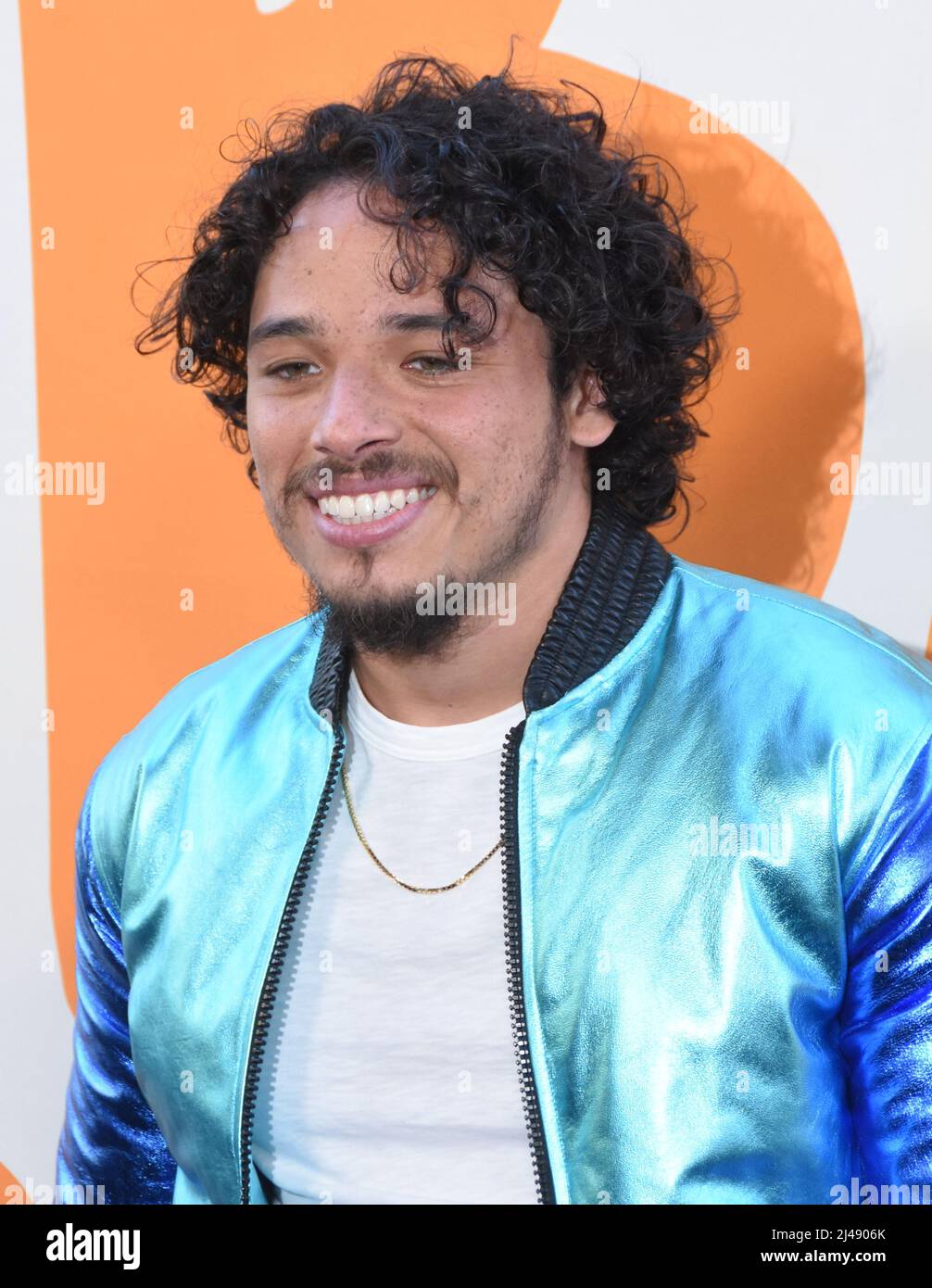Los Angeles, California, USA 12th April 2022 Actor/Singer Anthony Ramos ...