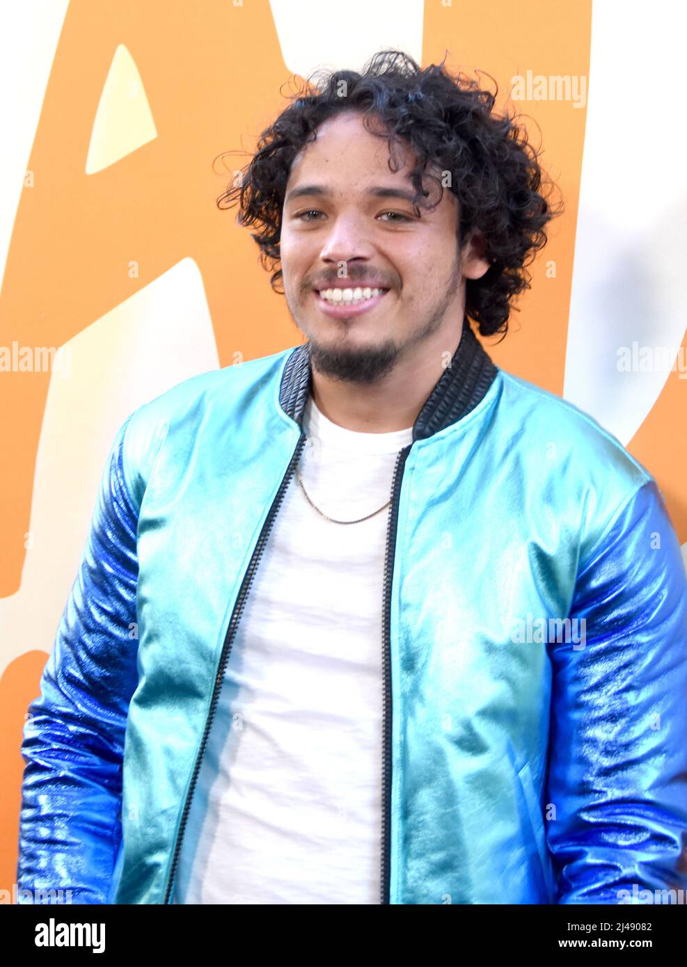 Los Angeles, California, USA 12th April 2022 Actor/Singer Anthony Ramos ...