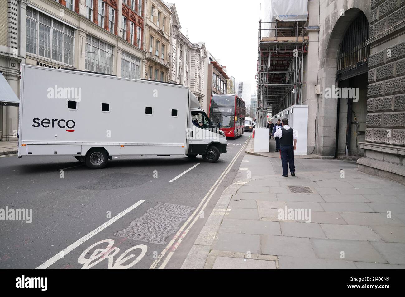 Serco van prison hi-res stock photography and images - Alamy