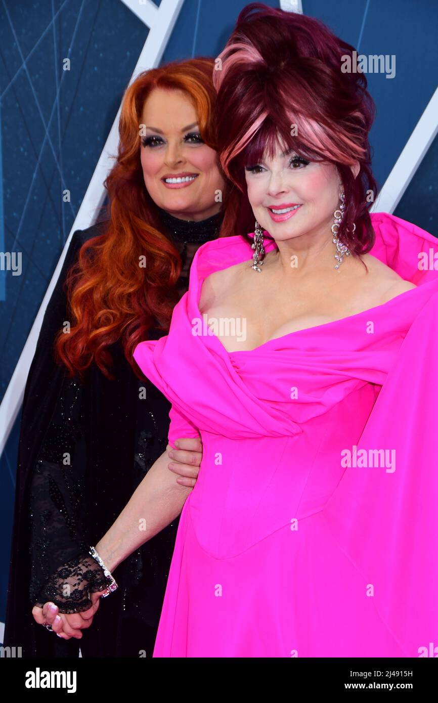 11 April 2022 Nashville Tennessee Wynonna Judd Naomi Judd 2022 Cmt Music Awards Held At