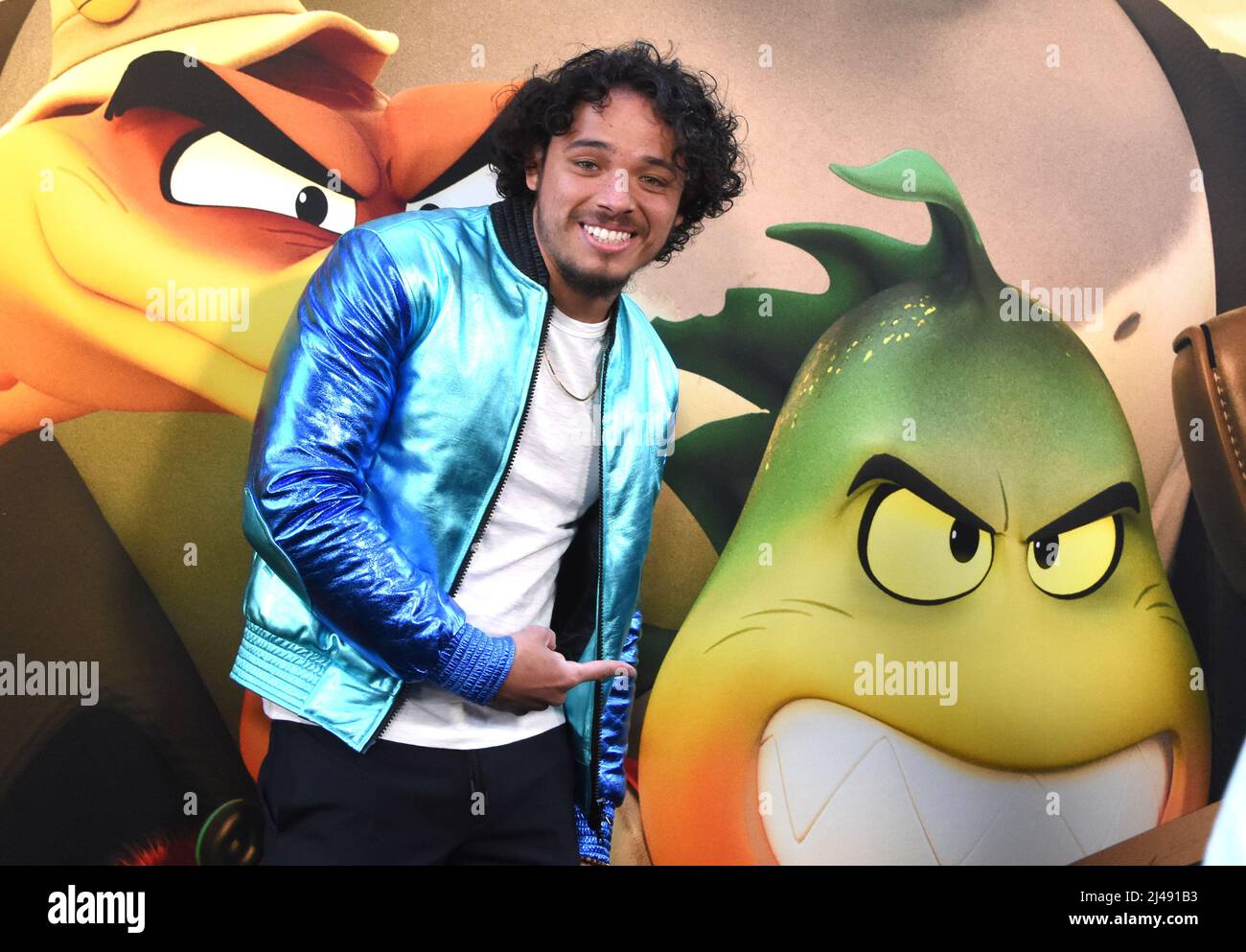 Los Angeles, California, USA 12th April 2022 Actor/Singer Anthony Ramos ...