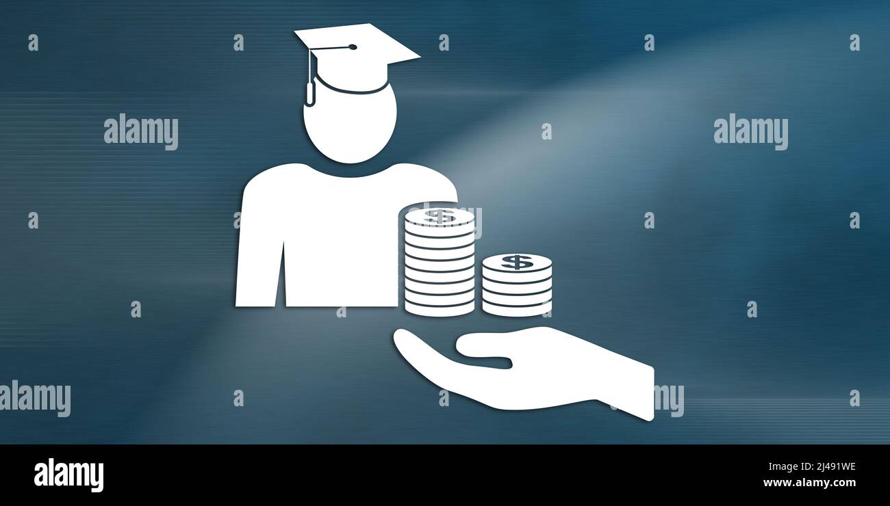 Illustration of a fafsa concept Stock Photo - Alamy