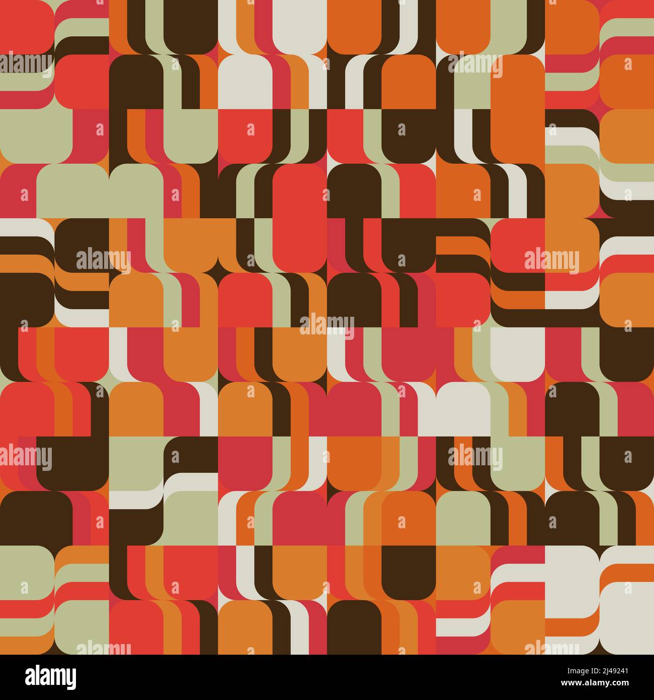 Seamless abstract vector pattern artwork made with repetitive geometry ...