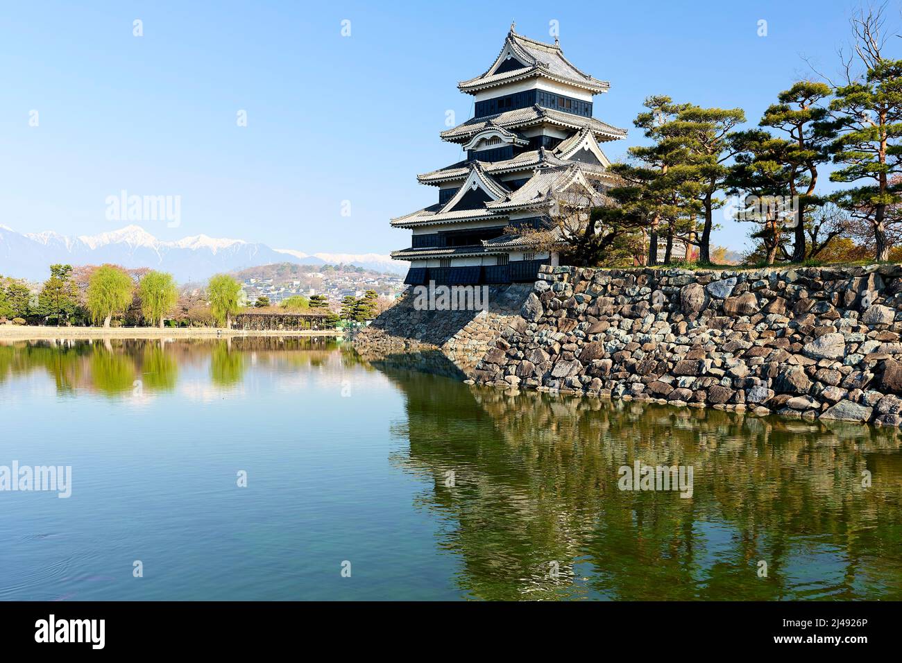 Japan. Matsumoto Castle Stock Photo - Alamy