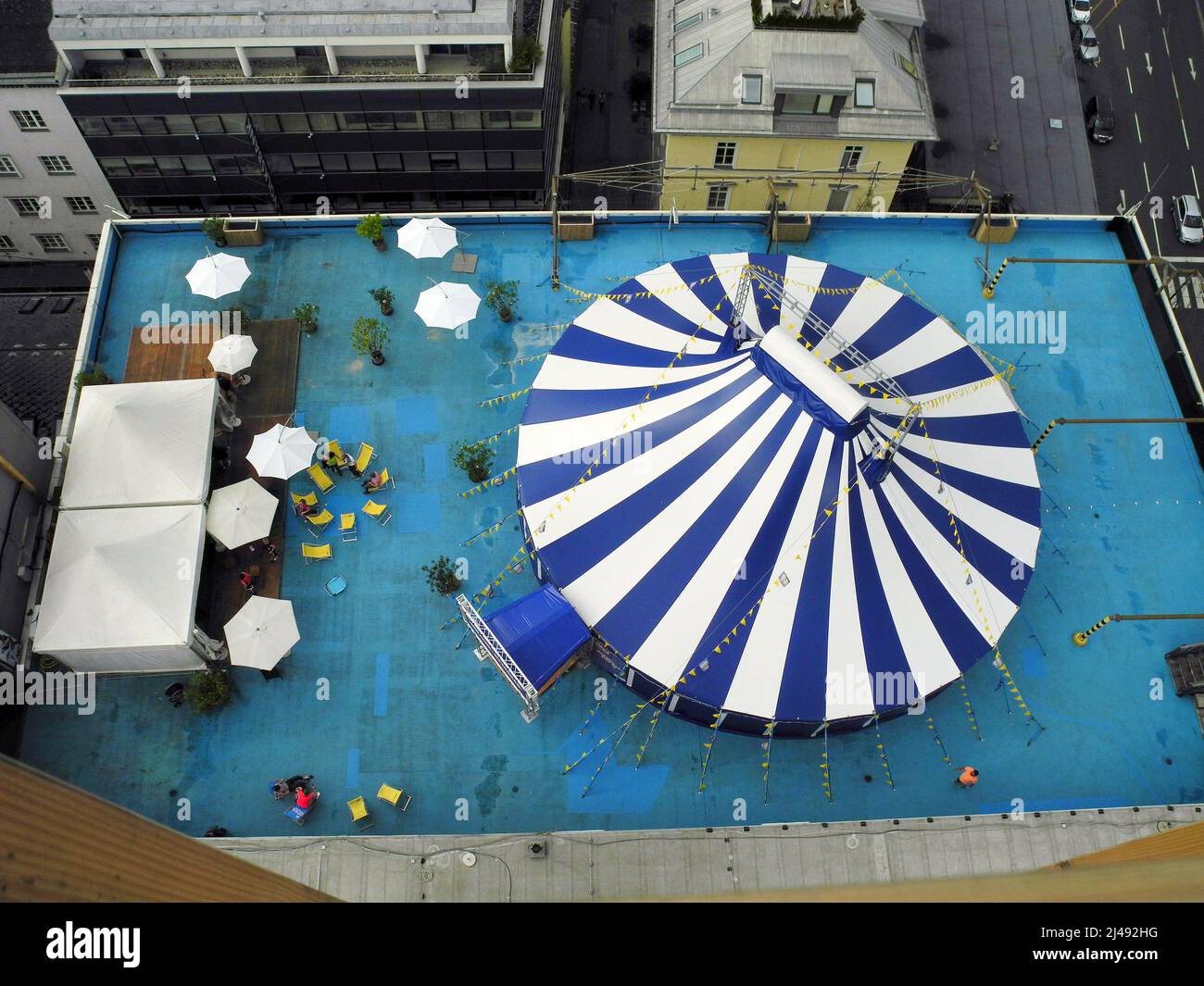 Circus aerial view hi-res stock photography and images - Alamy
