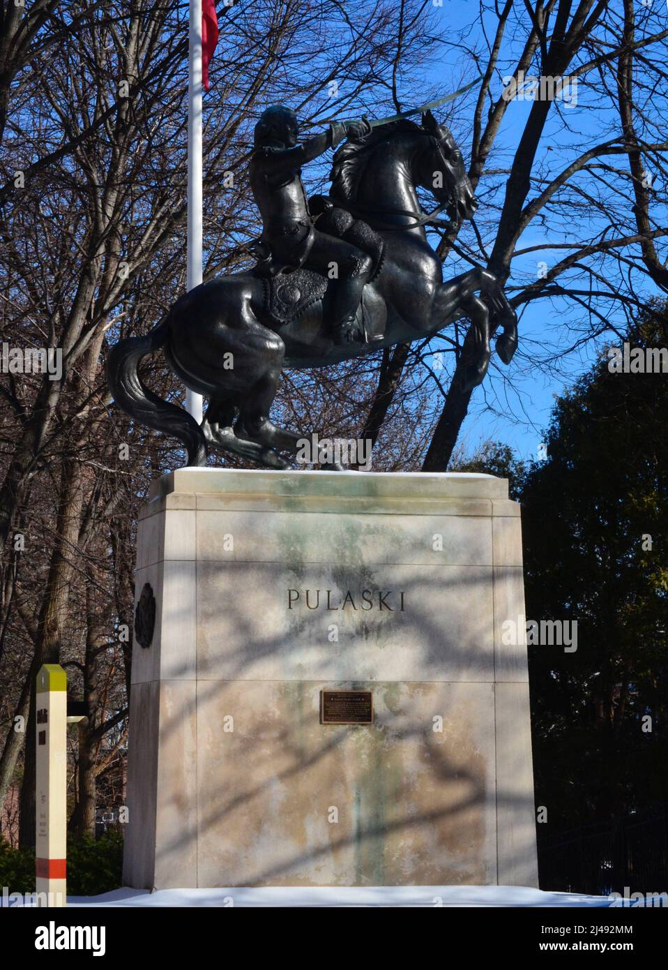 Revolutionary War hero, General Casimir Pulaski is honored with a ...