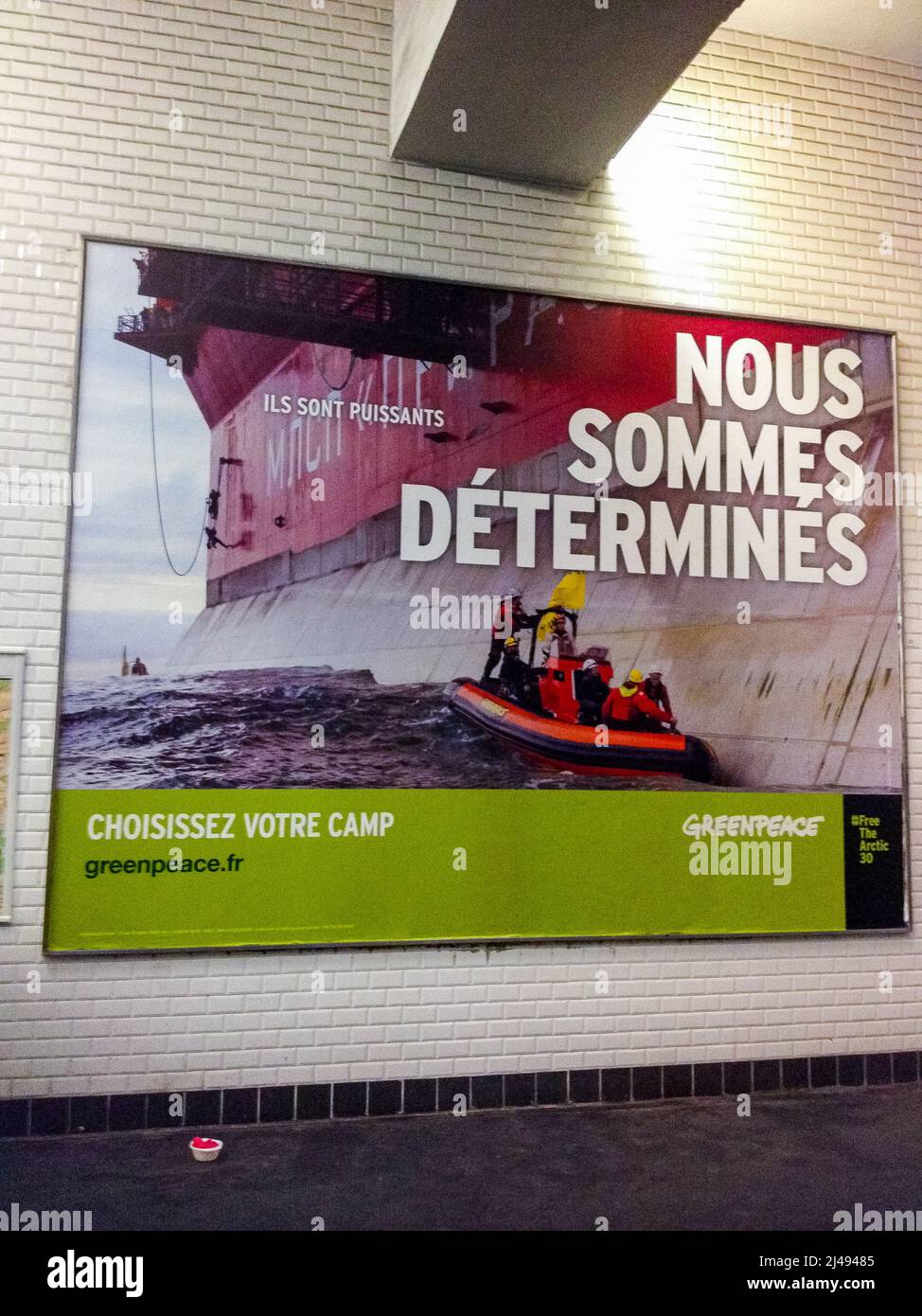 Paris, France, Greenpeace N.G.O., Environmental Communication ...