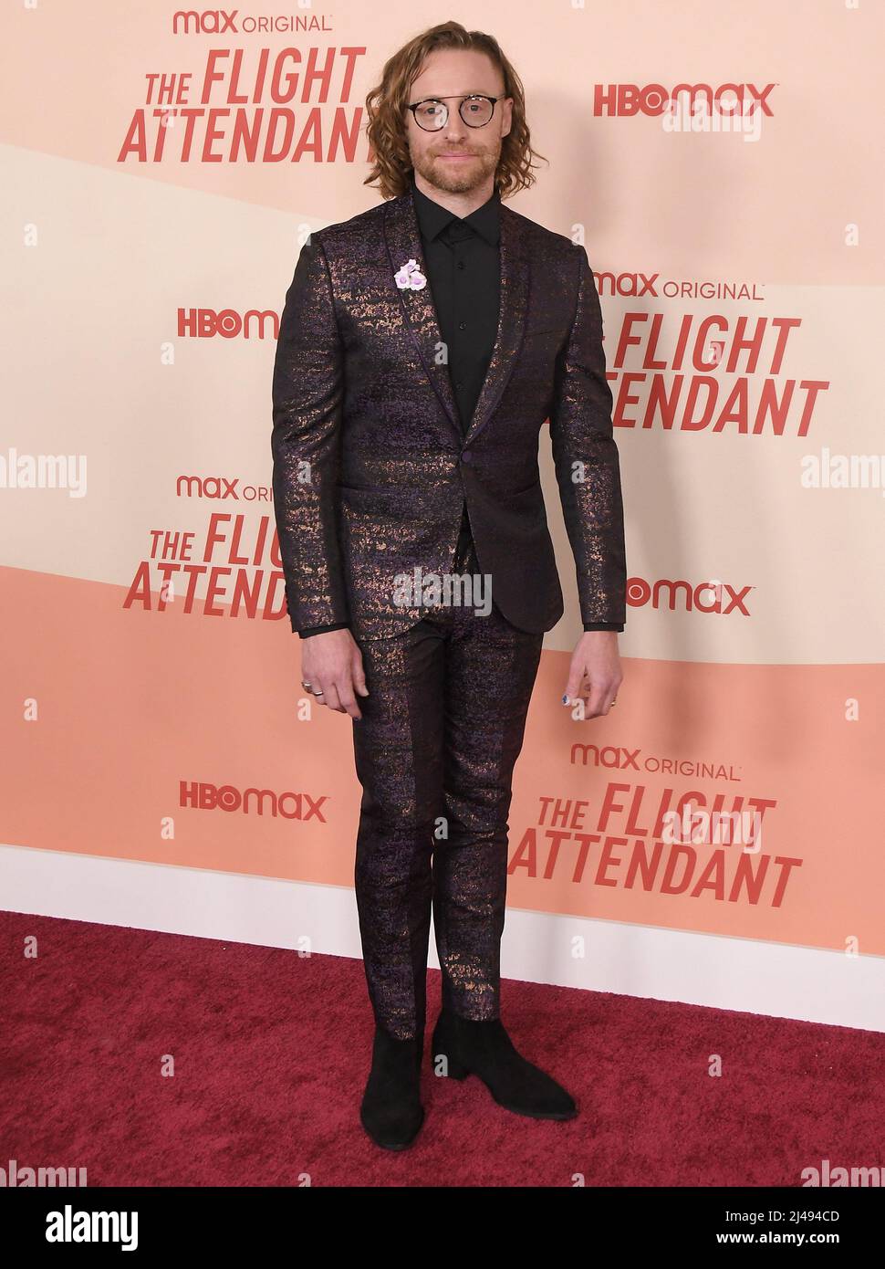 Los Angeles, USA. 12th Apr, 2022. Matt Gould arrives at the HBO Max ...