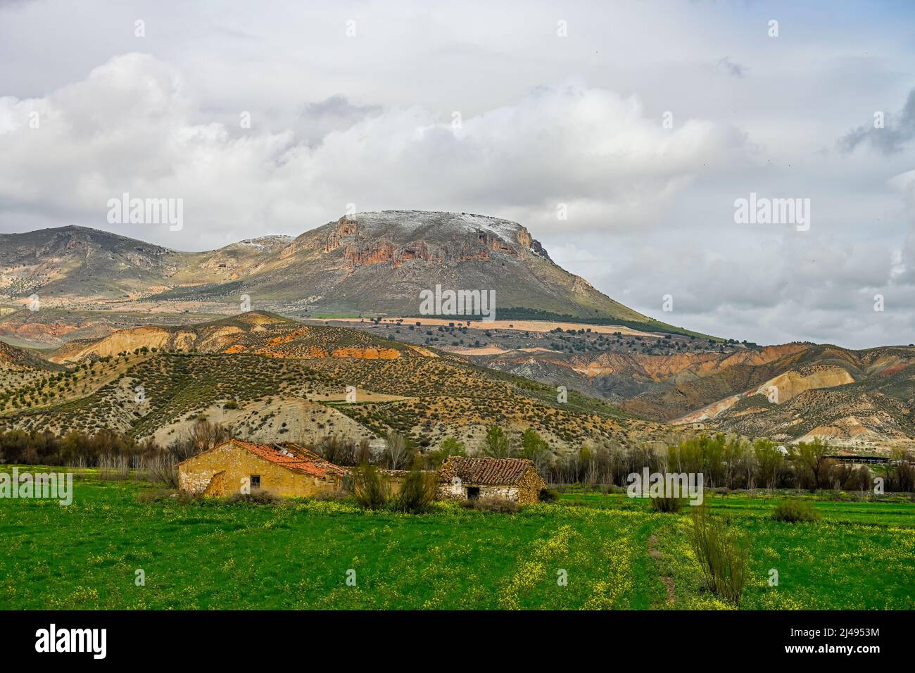 Fardes river valley - mountains landscape Stock Photo - Alamy