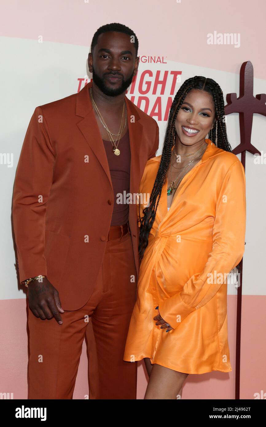 LOS ANGELES - APR 11: Mo McRae, Lex Davis at The Flight Attendant ...