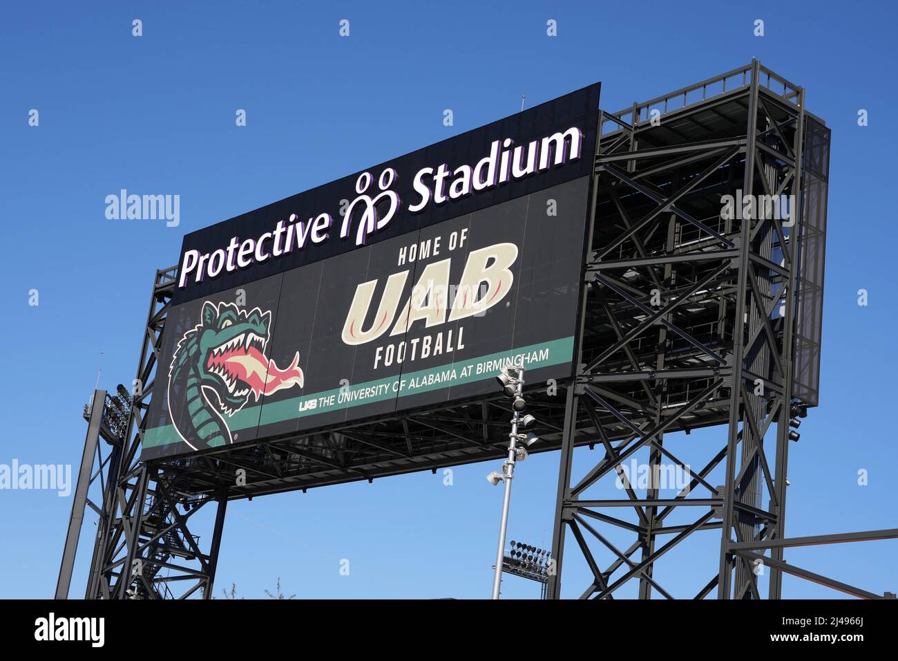 A general view of Protective Stadium, Sunday, Mar. 13, 2022, in ...