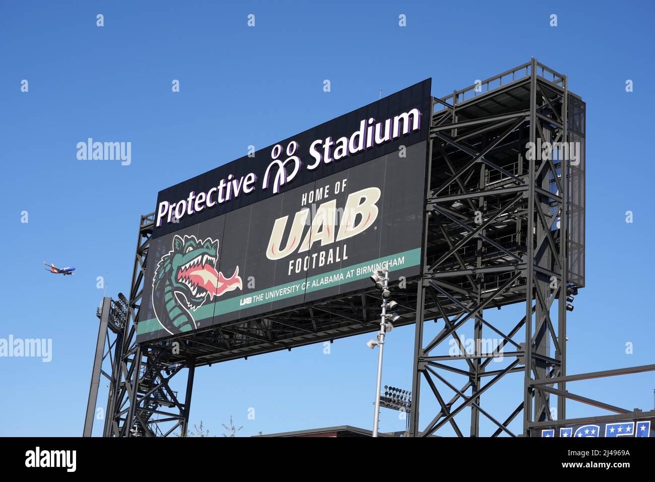 A general view of Protective Stadium, Sunday, Mar. 13, 2022, in ...