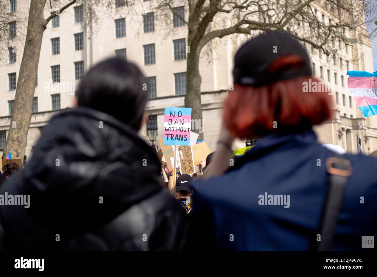 “Ban conversion therapy for all“ - The Trans Rights Protest London ...