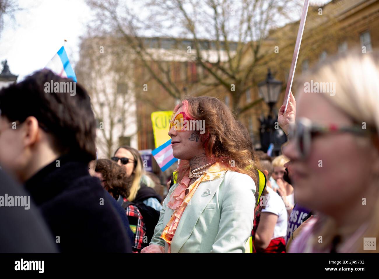 “Ban conversion therapy for all“ - The Trans Rights Protest London ...
