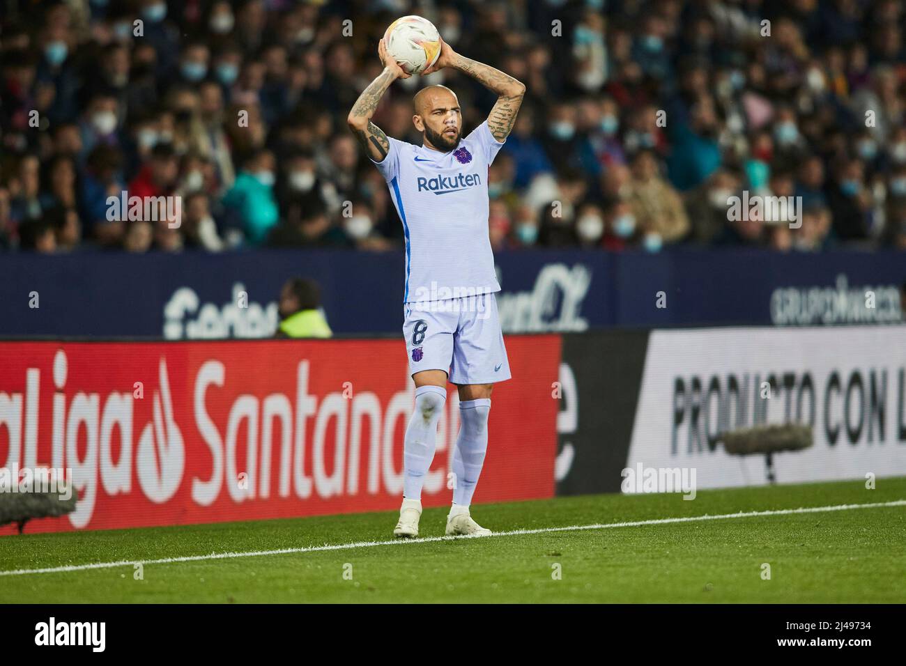 10th April 2022; Estadio Ciutat de Valencia, Valencia, Spain; La Liga ...