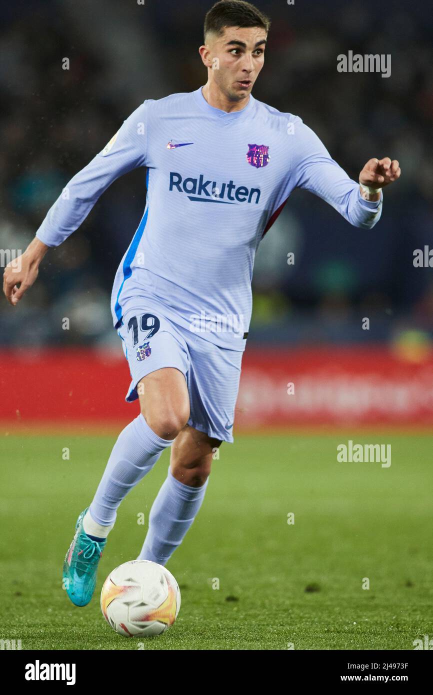 10th April 2022; Estadio Ciutat de Valencia, Valencia, Spain; La Liga ...