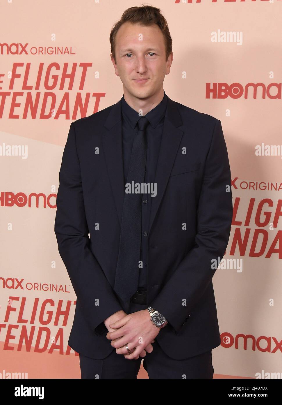 Hollywood, CA, April 12, 2022. Sean Patrick Small arrives at the HBO ...