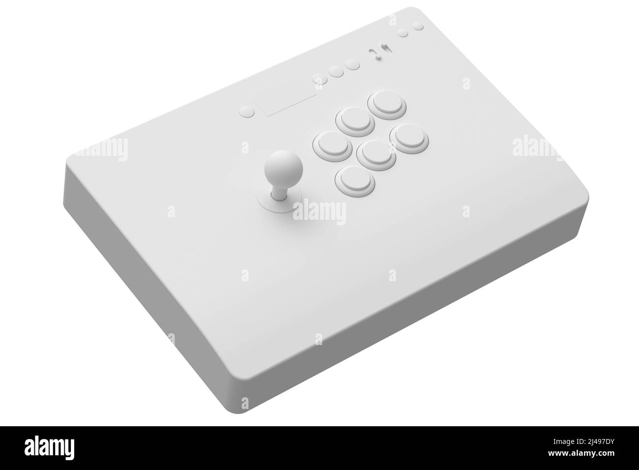 Vintage arcade stick with joystick and tournament-grade buttons ...