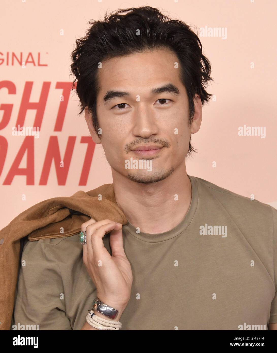 Hollywood, CA, April 12, 2022. Tony Chung arrives at the HBO Max Original Series' THE FLIGHT ...