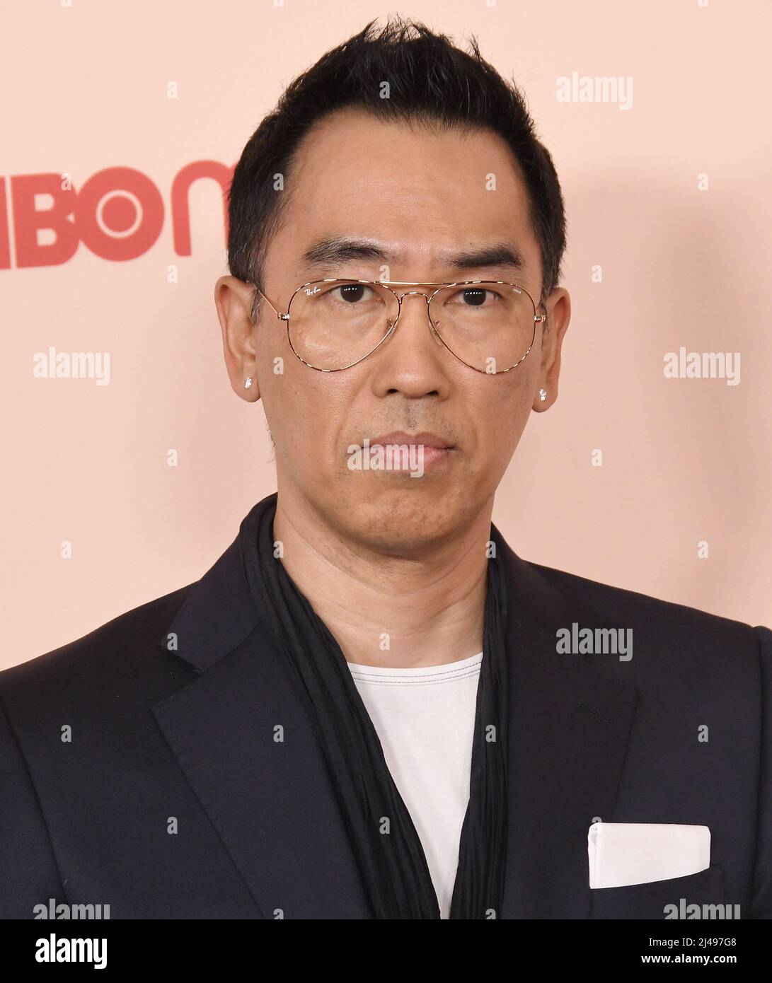 Hollywood, CA, April 12, 2022. Bruce Baek arrives at the HBO Max ...