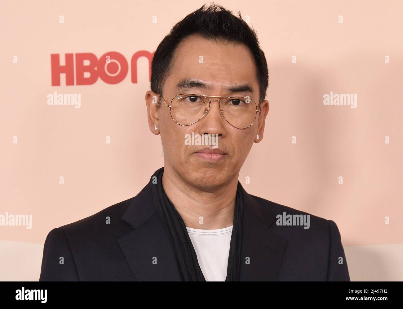 Hollywood, CA, April 12, 2022. Bruce Baek arrives at the HBO Max ...