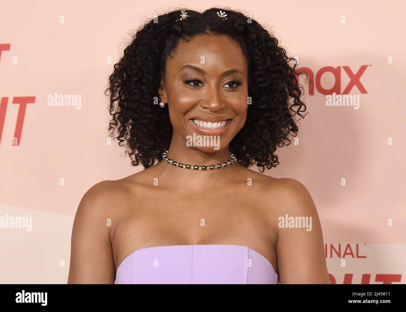 Los Angeles, USA. 12th Apr, 2022. Yasha Jackson arrives at the HBO Max ...