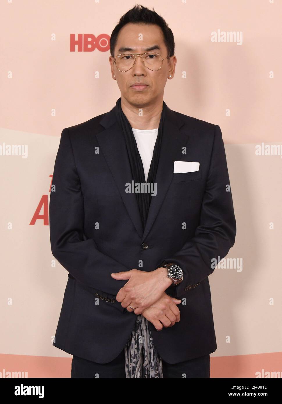 Los Angeles, USA. 12th Apr, 2022. Bruce Baek arrives at the HBO Max ...