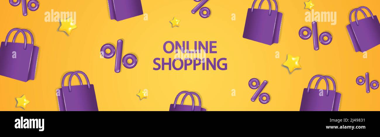 Minimal abstract background for online and shopping concept. Vector ...