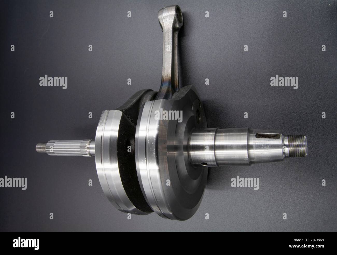Motorcycle Engine Crankshaft, heart of motorcycle Stock Photo - Alamy