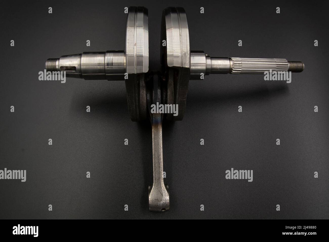 Motorcycle Engine Crankshaft, heart of motorcycle Stock Photo - Alamy
