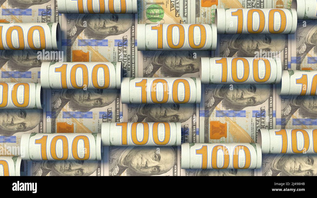 Rolled up dollar notes hi-res stock photography and images - Alamy