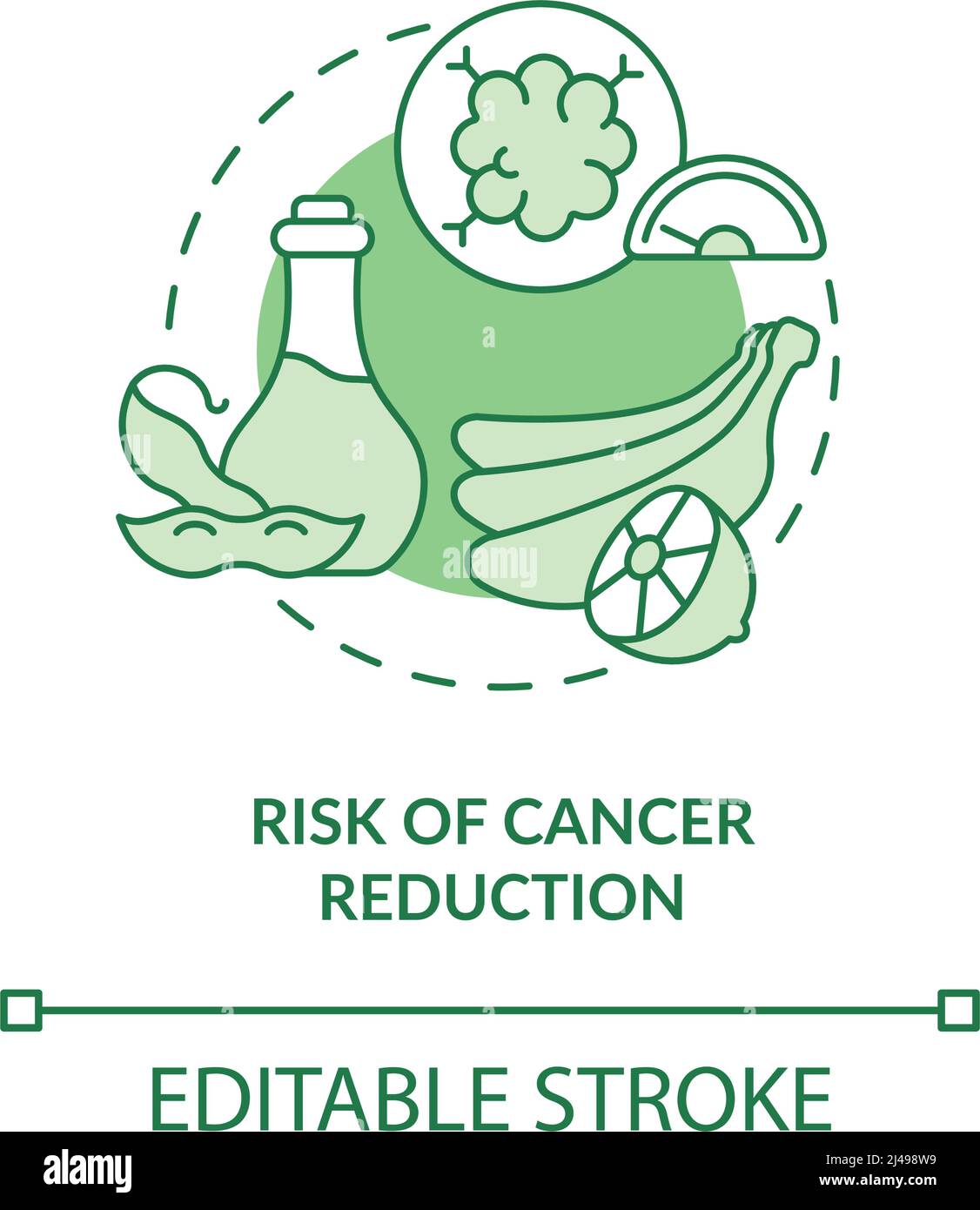 Reduce cancer risk Stock Vector Images - Alamy