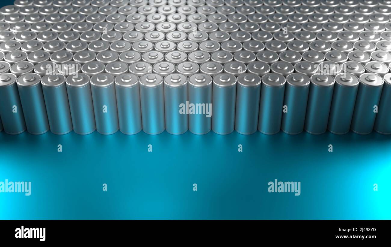 Lithium Battery concept - electrical power supply of rechargeable ...
