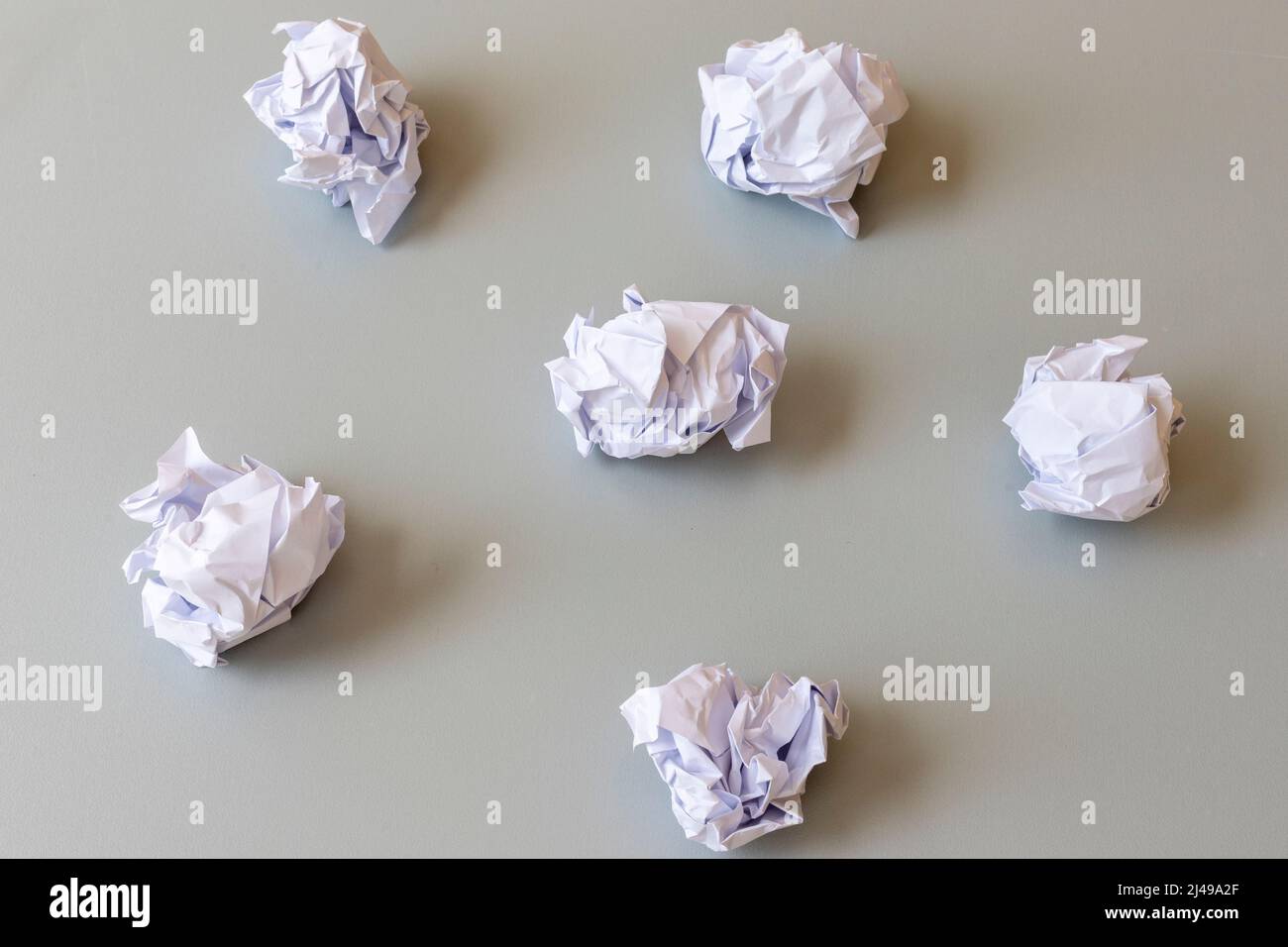 Crumpled paper trash and stationary hi-res stock photography and images ...