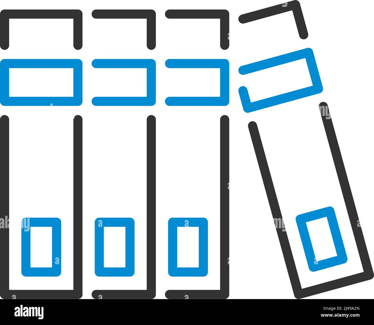 Code Of Laws Icon. Editable Bold Outline With Color Fill Design. Vector ...