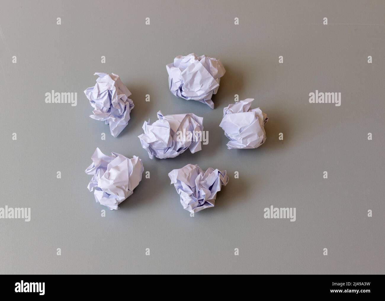 Crumpled paper trash and stationary hi-res stock photography and images ...