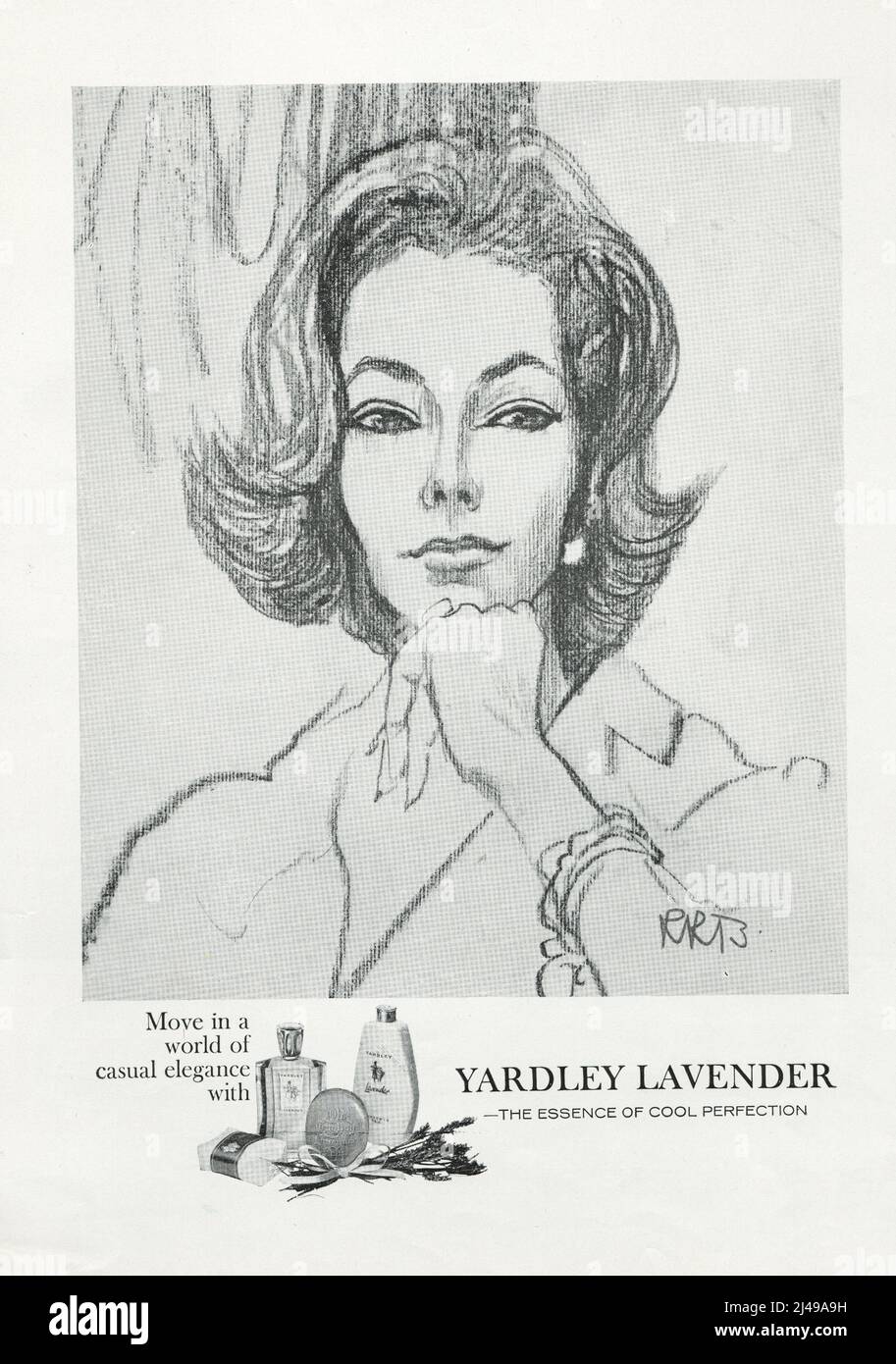 Yardley advert hi-res stock photography and images - Alamy