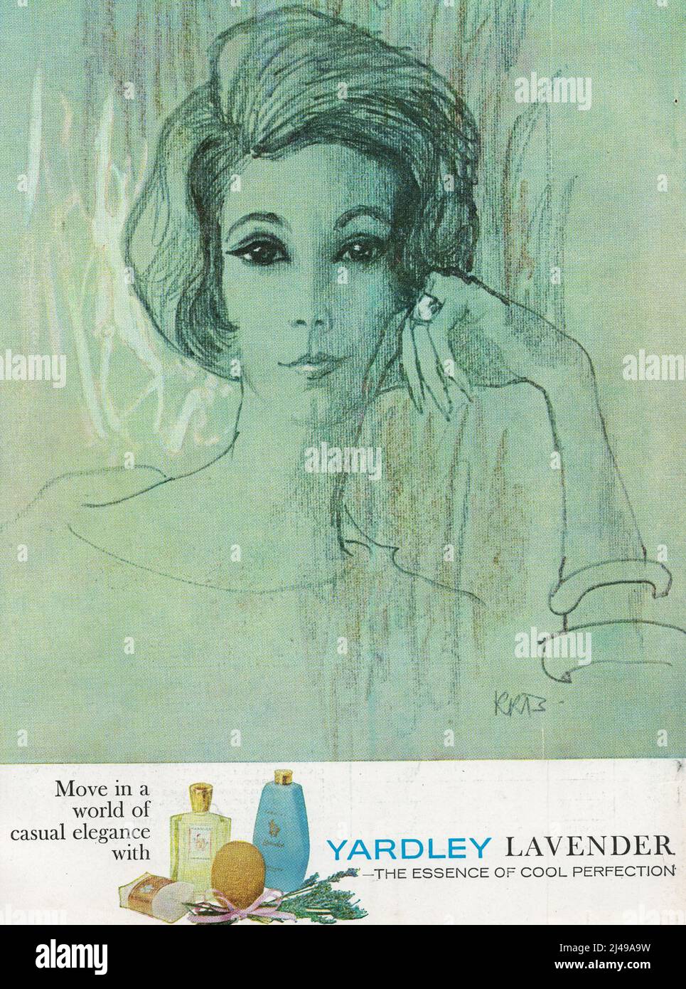 Yardley advert hi-res stock photography and images - Alamy