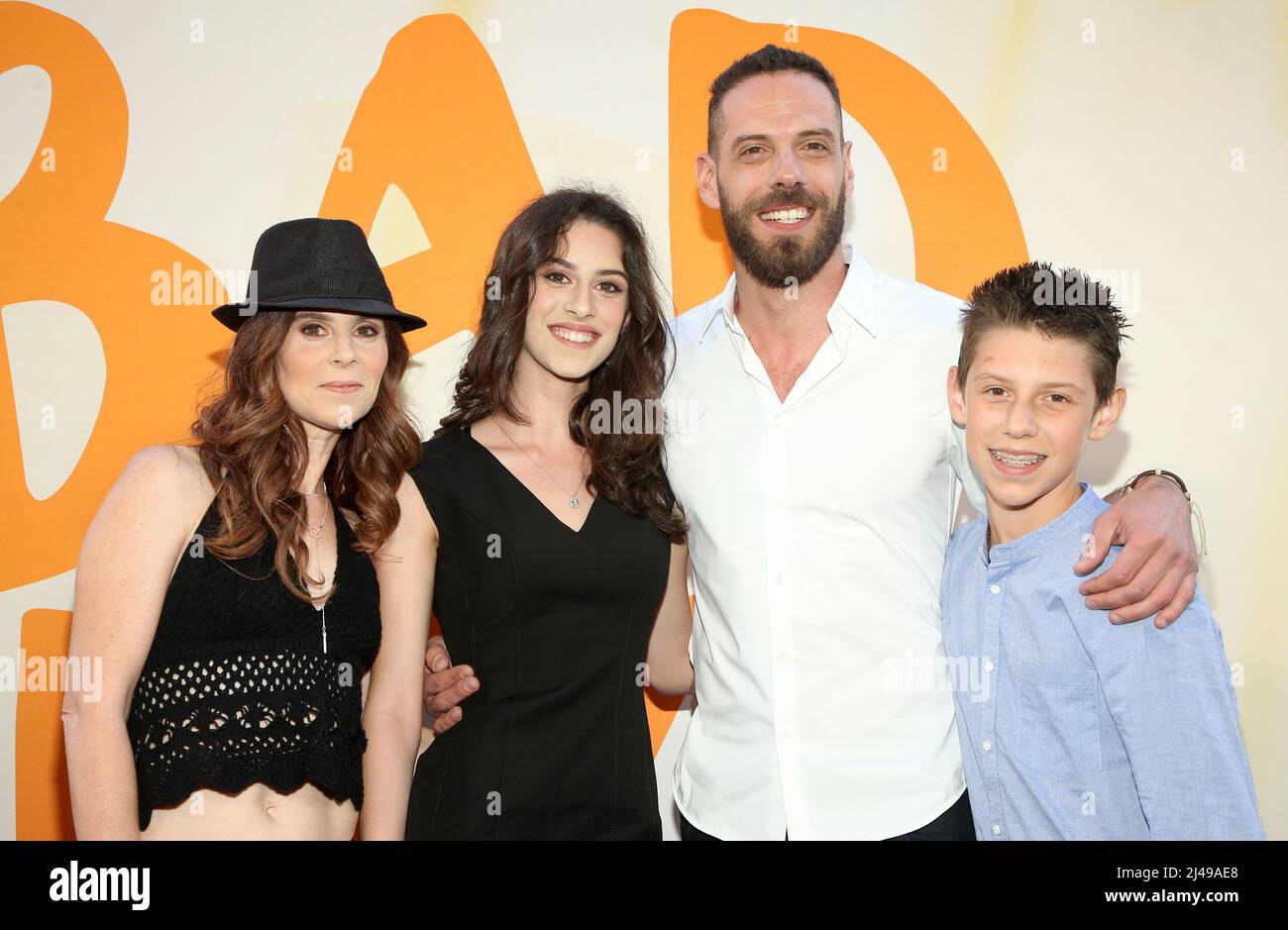 Los Angeles, Ca. 12th Apr, 2022. Pierre Perifel with his Family, at the ...