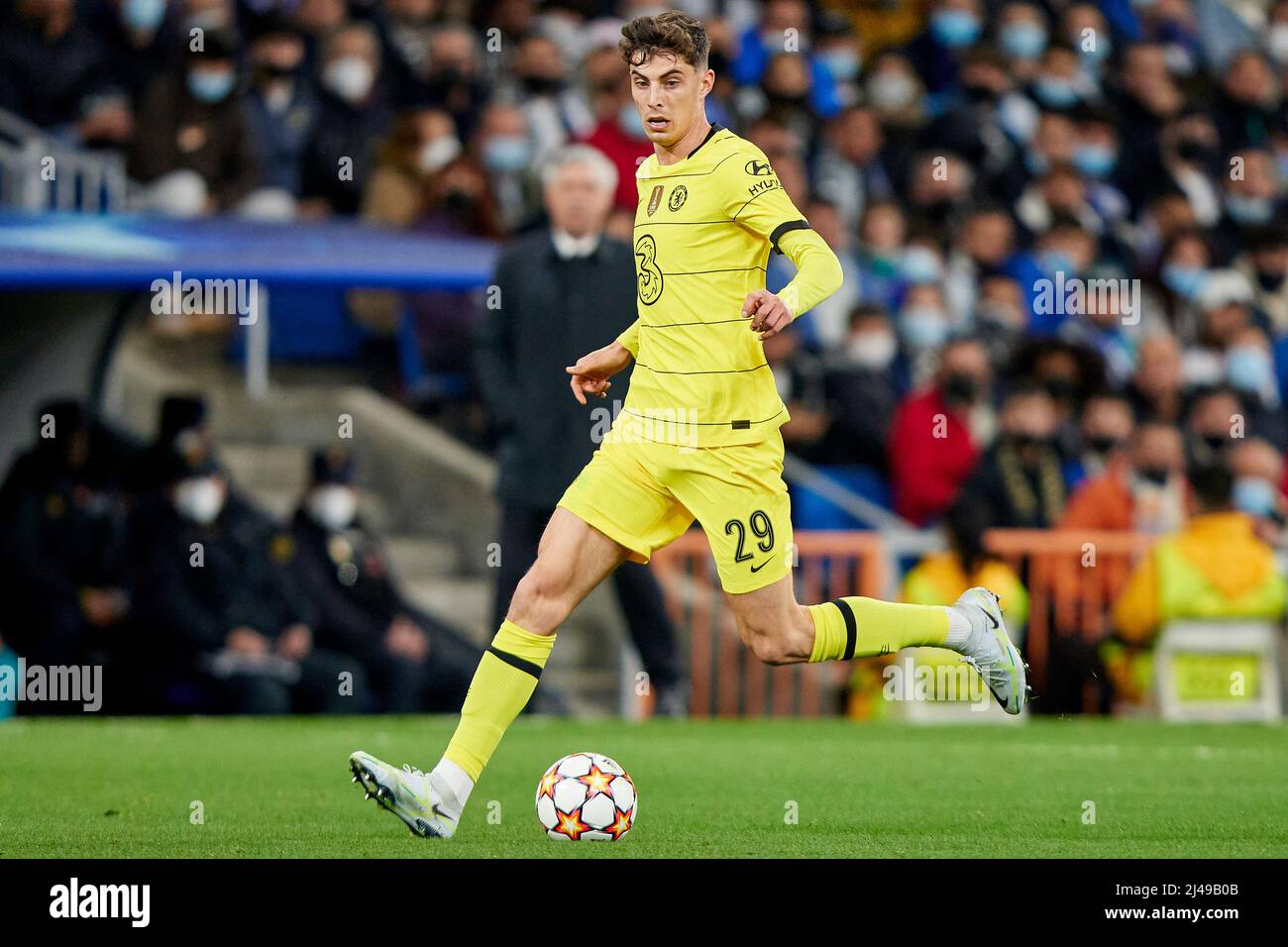 Kai Havertz of Chelsea FC during the UEFA Champions League match ...