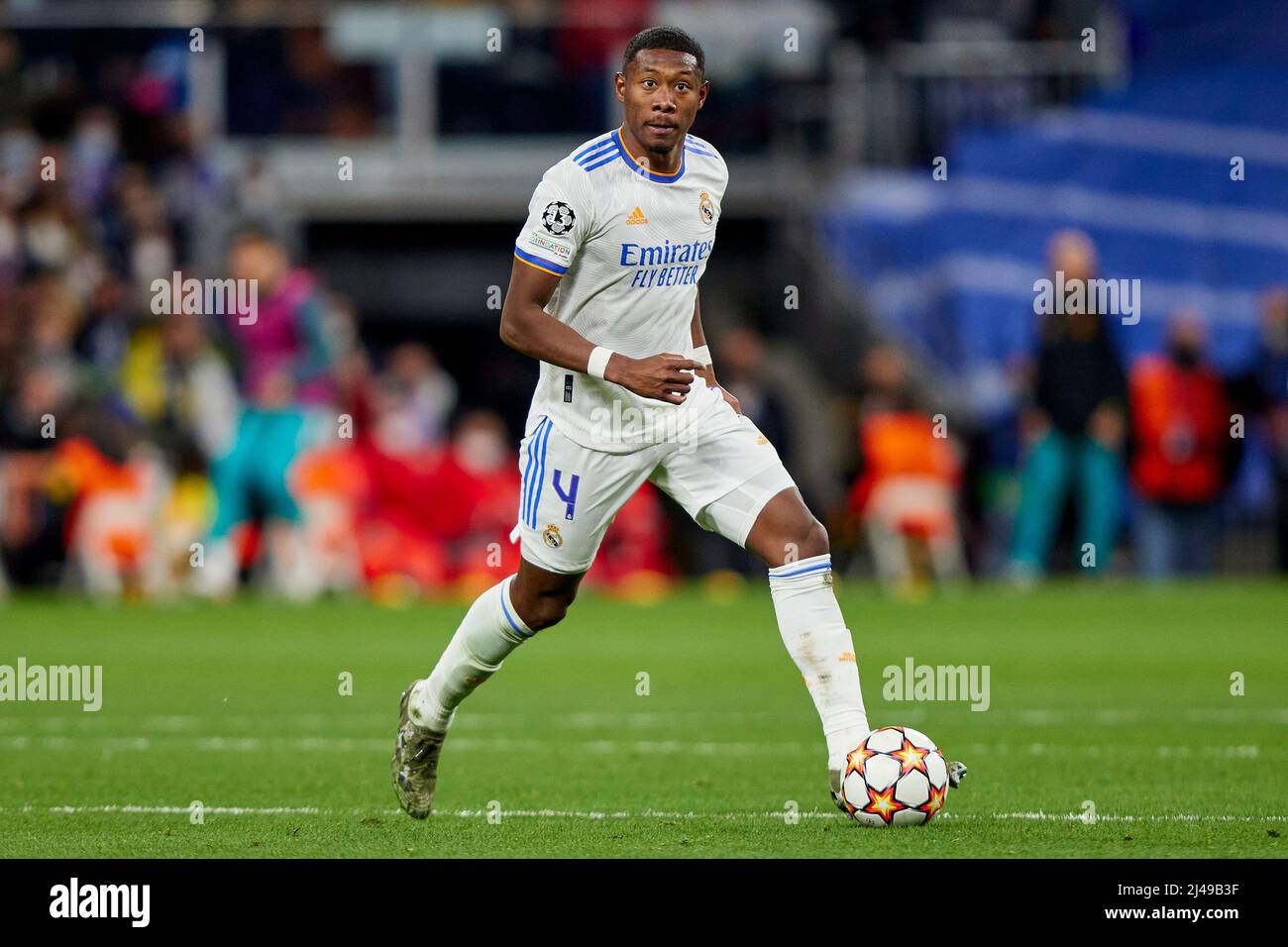 David Alaba of Real Madrid during the UEFA Champions League match ...