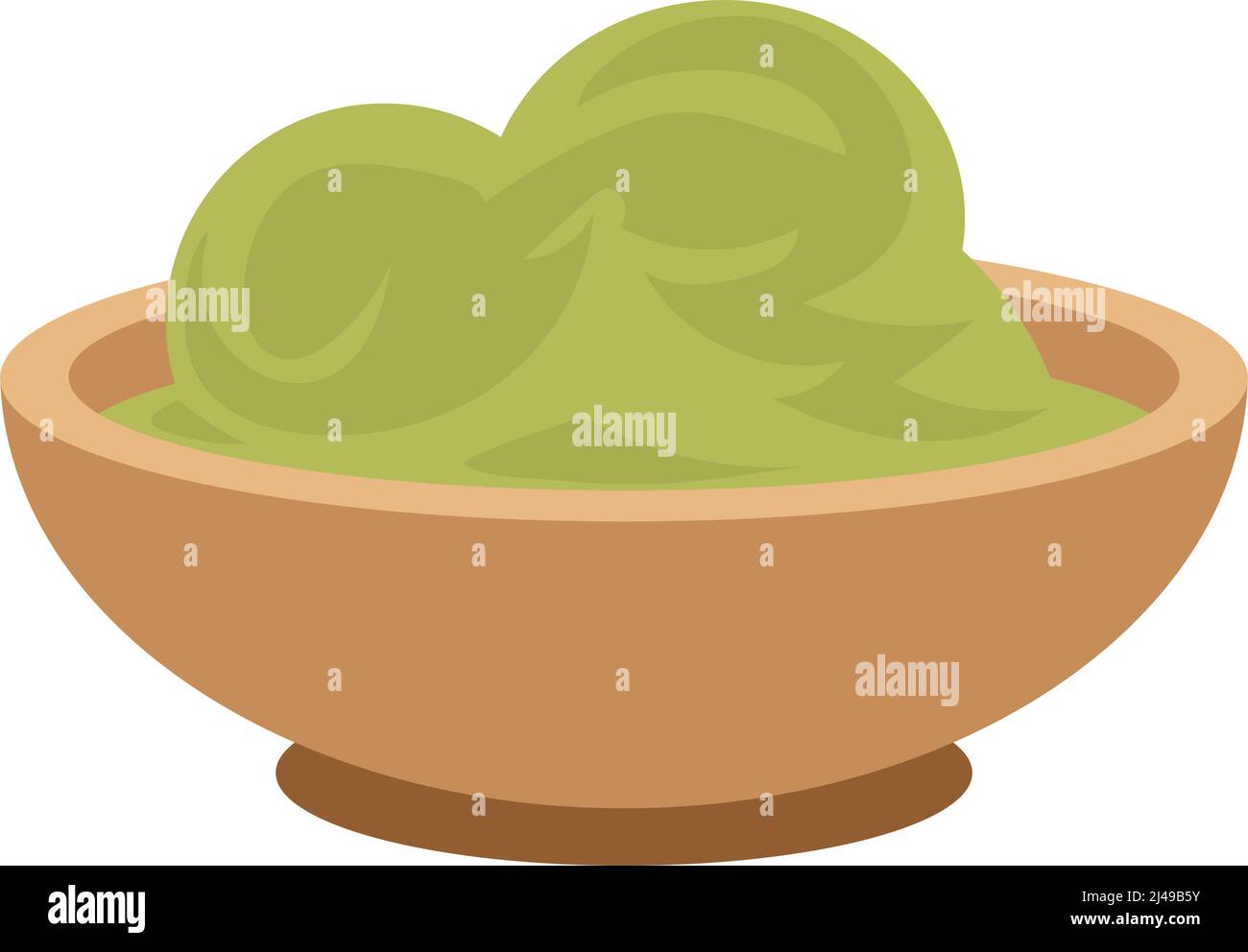 Wasabi bowl icon cartoon Cut Out Stock Images & Pictures - Alamy
