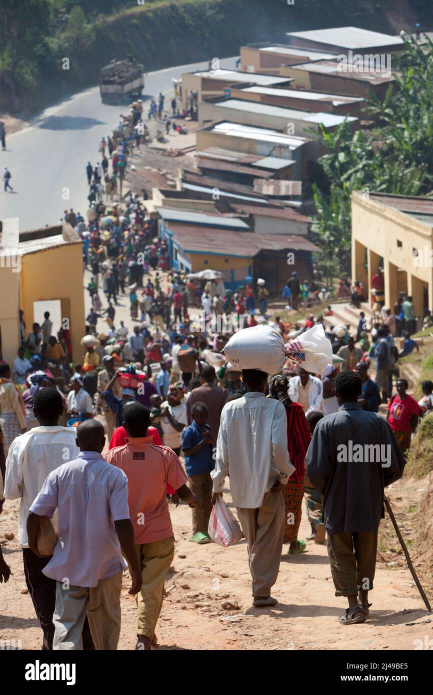 Bushoka village market, Gasiza cell, Kivuruga sector, Gakenke disrict ...