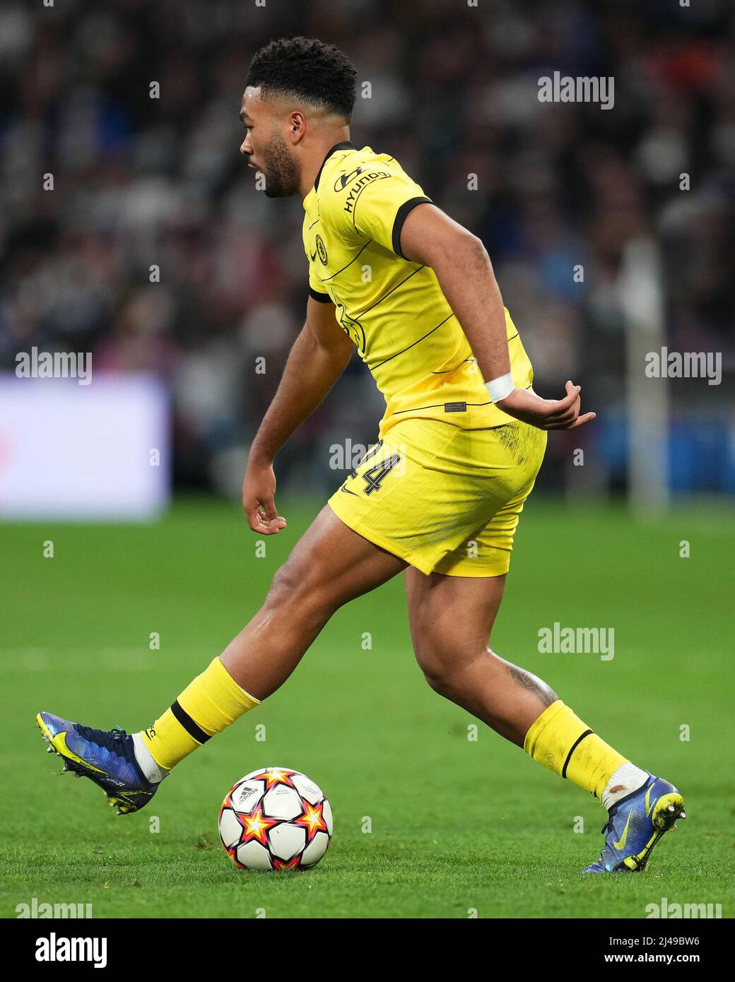 Reece James of Chelsea FC during the UEFA Champions League match ...